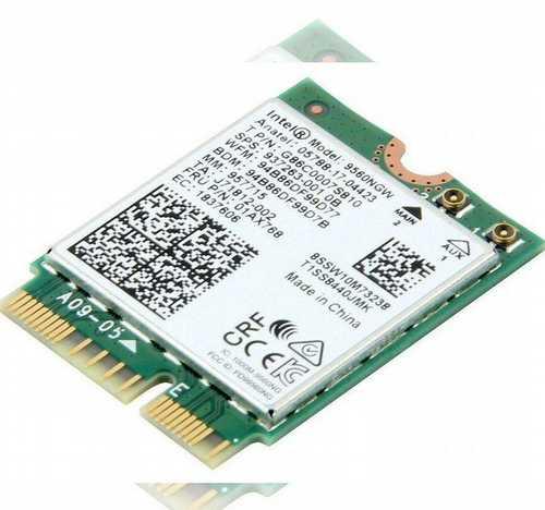 Intel 9560ngw wifi + bluetooth