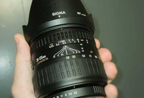 Pentax Sigma 28-135 mm 3.8-5.6 zoom + macro
