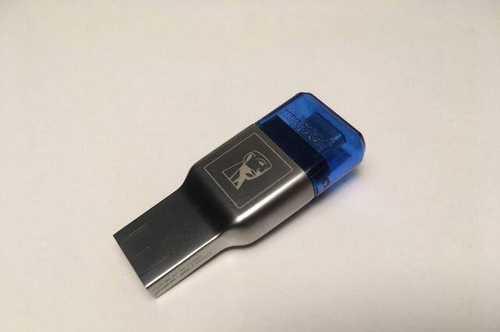 Картридер USB 3.1 Kingston microSD (USB-C, USB-A)