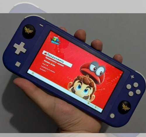 Nintendo switch lite прошитая 128gb