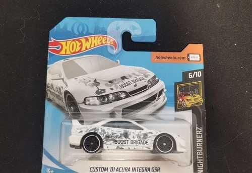 Hot wheels custom 01 acura Integra GSR мейн