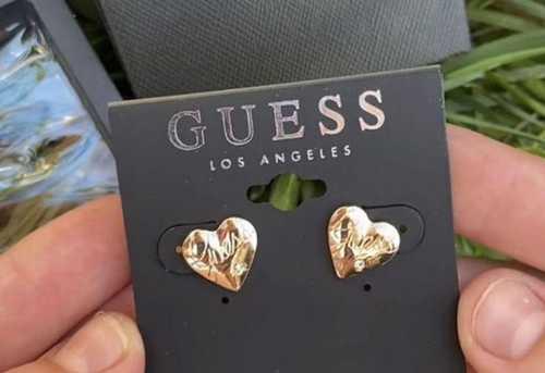 Серьги guess