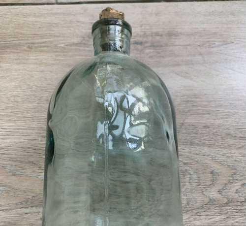 Бутылка стеклянная советская