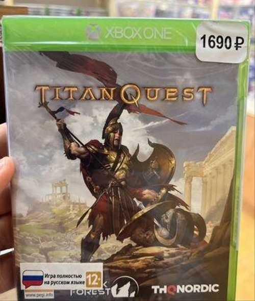 Titan Quest диск для Xbox новый