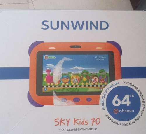 Детский Планшет sunwind SKY kids 70