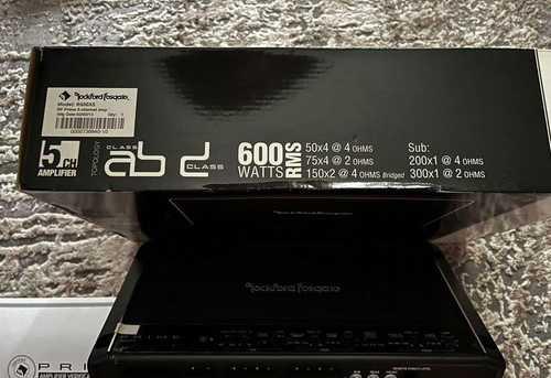 Усилитель rockford fosgate R600X5