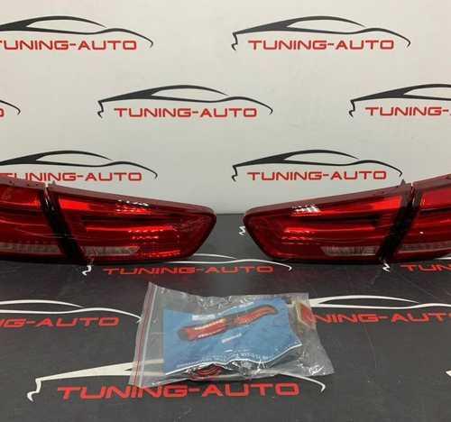 Стоп-сигналы Mitsubishi Lancer X vland (красные)
