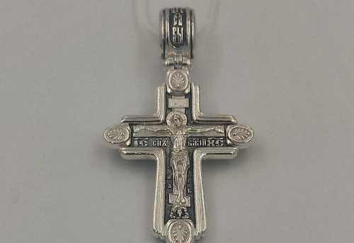Серебряный крест молитва Честному Кресту, 606