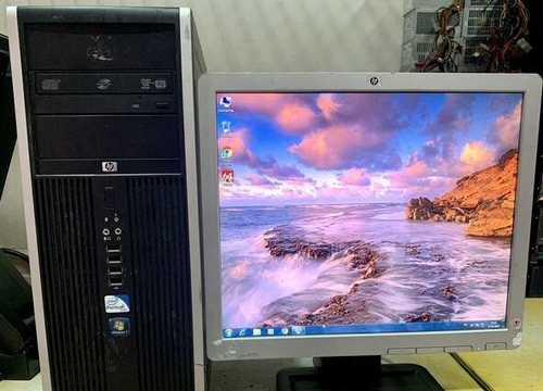 Компьютер E5300/8gb ddr3/500Gb + монитор 17"