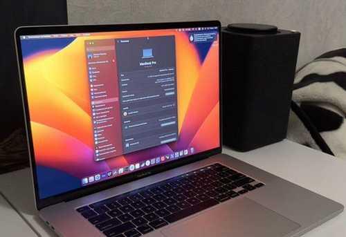 Apple MacBook Pro 16 2019 i9 1ttb 5500 AMD Radeon