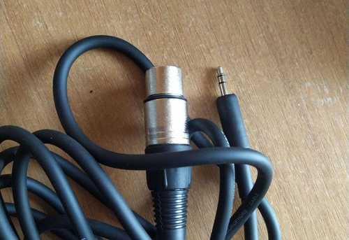 Кабель xlr jack