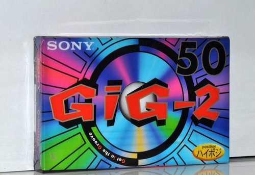 Аудиокассеты sony GIG-2 50 japan market (1036)