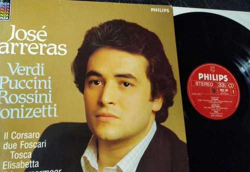 José Carreras Verdi Puccini Каррерас винил 1982