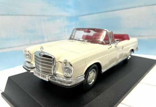 Модель Mercedes-Benz 280 Cabriolet масштаб 1/18