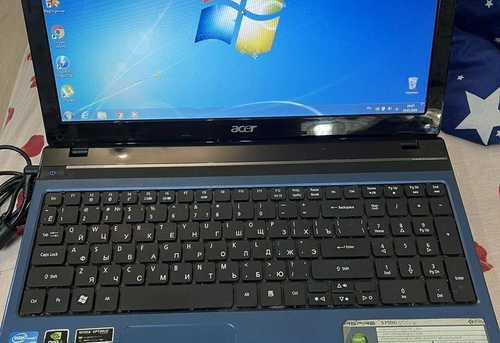 Ноутбук Acer aspire 5750g