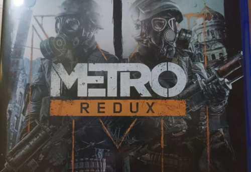 Игра ps4 Metro Redux 2033, русская версия