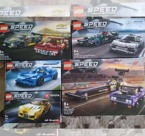 Lego Speed Champions 76900 и другие