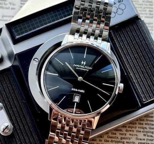 Часы Hamilton intra-matic ultra slim