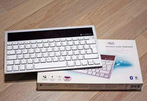 Беспроводная клавиатура Logitech k760 на солнечных