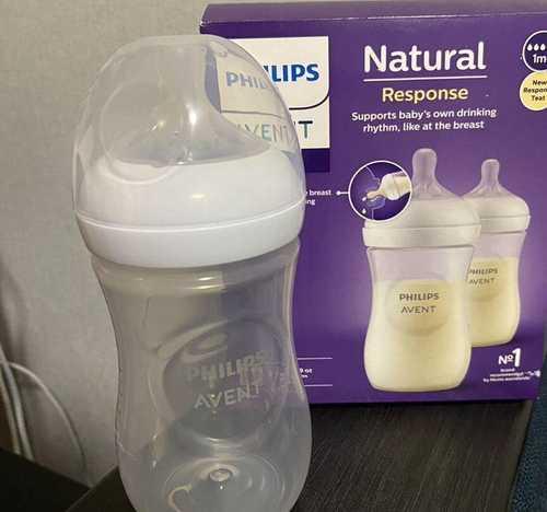 Бутылочка avent natural новая 260 мл