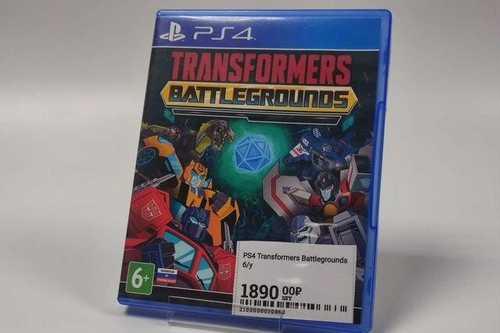 PS4 Transformers Battlegrounds бу