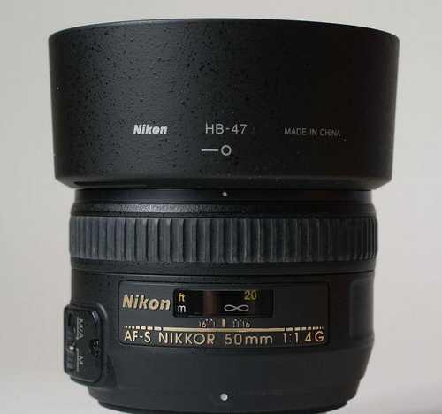 Nikon AF-S Nikkor 50mm f/1.4 G