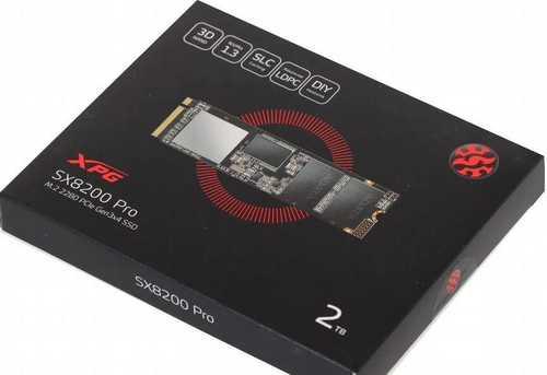SSD A-Data XPG SX8200 Pro 2тб, M.2 2280, PCIe 3.0