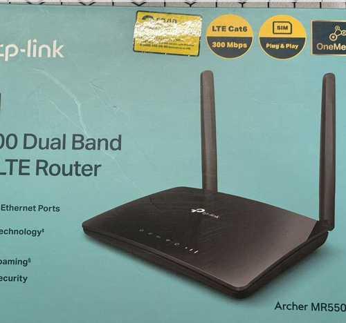 Lte роутер tp-link archer mr550