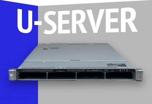 Сервер HP DL360 G9 4L 2*99v4 HiP 512G P440ar 2*800