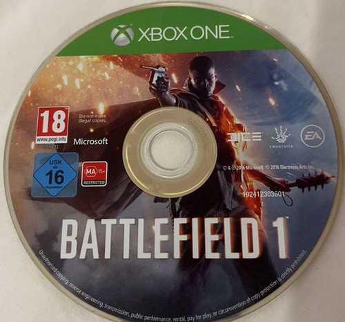 Игра на xbox one Battlefield 1