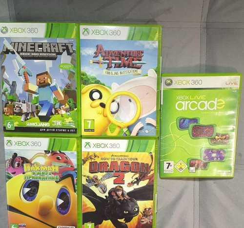 Диски на Xbox 360