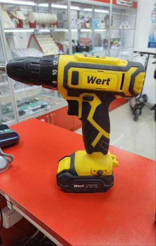 Шуруповерт Wert CD 12-2TLI
