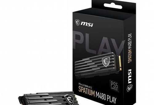 2 тб SSD M.2 накопитель MSI spatium M480 Play