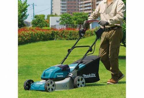 Аккумуляторная газонокосилка Makita LXT DLM460PT2