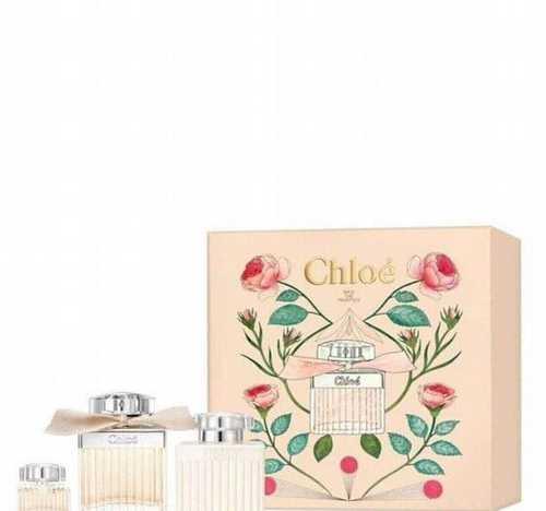 Набор Chloé Eau de Parfum: Парфюмерная вода   Лосьон для тела   Минитаюра парфюмерной воды 1 мл