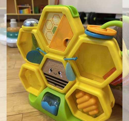 Сортер fisher price соты пчелка улей