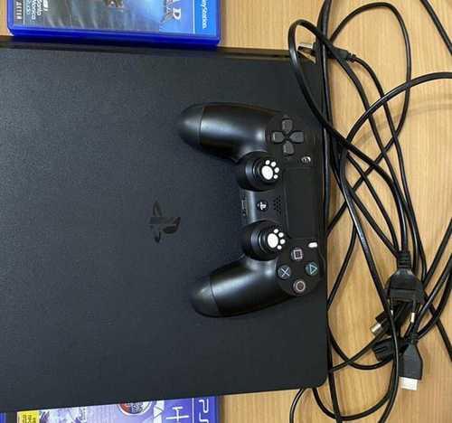 Sony playstation 4 slim 1tb полная комплектация