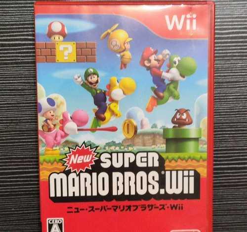 Диск WII New Super Mario Bros