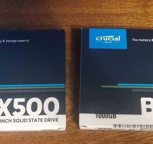 SSD Crucial bx500 1tb HDD Seagate skyhawk 4tb 2tb