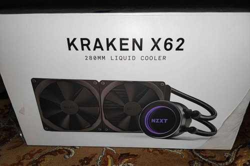 Водяное охлаждение nzxt kraken x 62