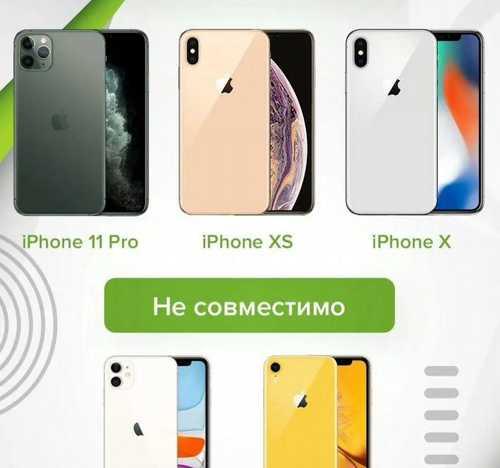 Защитное стекло для iPhone 11 Pro, X, XS