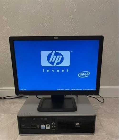 Компьютер HP+монитор