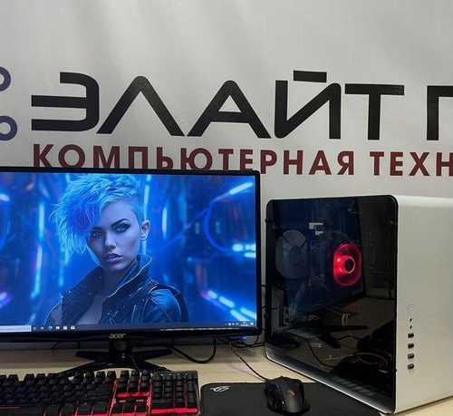 Игровой core i7 7700/gtx1660ti/монитор22дюйма