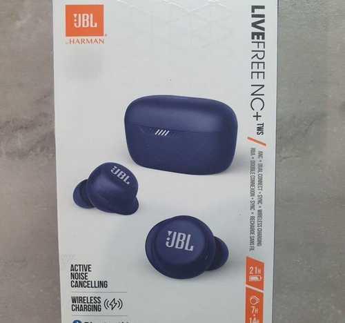 Беспроводные наушники jbl livefree nc+ tws