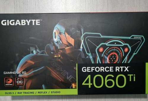 Видеокарта RTX 4060ti Gigabyte Gaming OC/новая