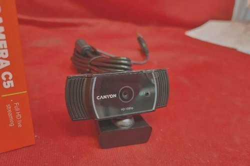 Веб-камера 2мп Full HD Canyon CWC5 с микрофоном