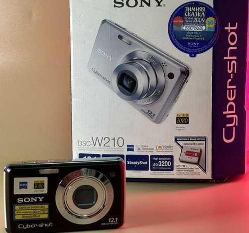 Sony cyber shot dsc w210