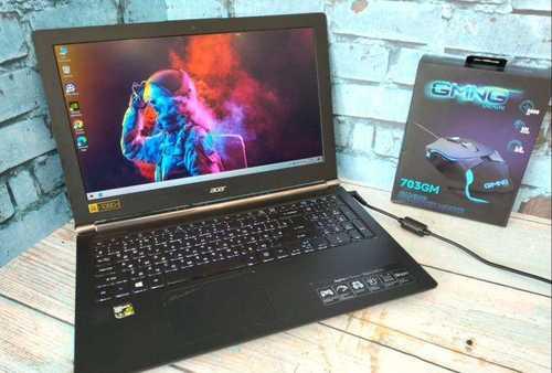 Игровой Acer Nitro на i5-4210H/ RAM 8/ GTX 860M