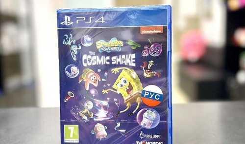 Sponge Bob The Cosmic Shake (PS4) новый диск