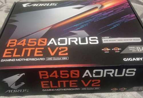 Новая материнская плата am4 b450 Aorus Elite v2